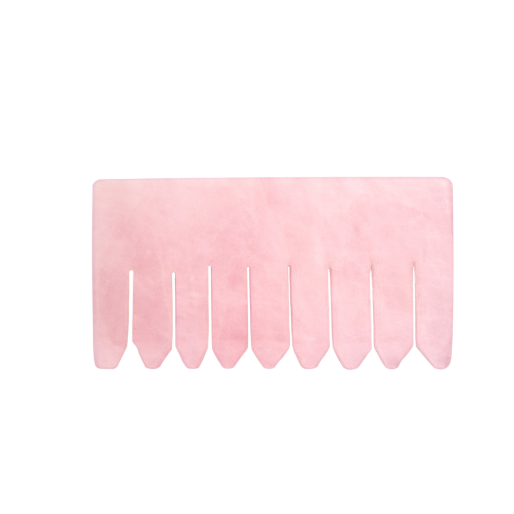 Rose Quartz Massaging Comb